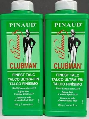 Pinaud Clubman Finest Talc ORIGINAL - 2 Pack / 9 oz EACH NEW ...