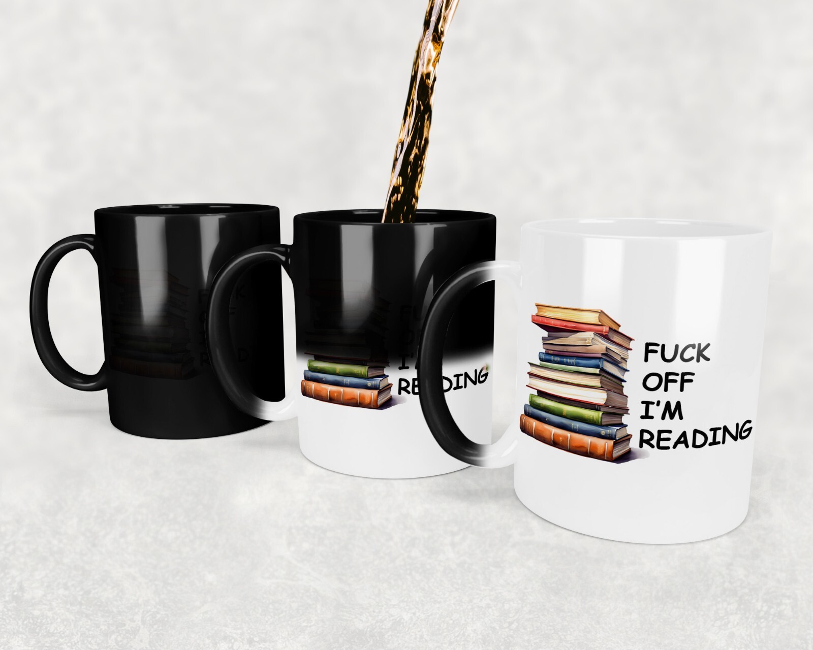Reading Mug Reading Funny Mugs F* Off I'm Reading Mug Funny Reading ...
