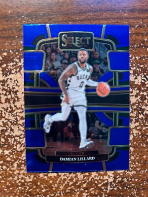 Damian Lillard, Blue #63 - 2023-24 Panini Select | eBay
