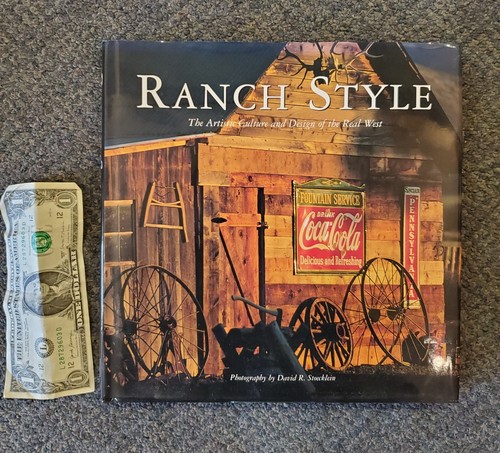 old cowboy book RANCH STYLE by D Stoecklein artistic culture design of ...
