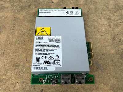 IBM PCI Cryptographic Coprocessor TYPE: 4765-001 | eBay