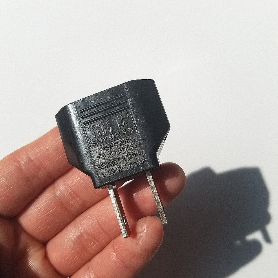 EU Euro Europe Plug to US USA Power Jack Wall Plug Converter Travel ...