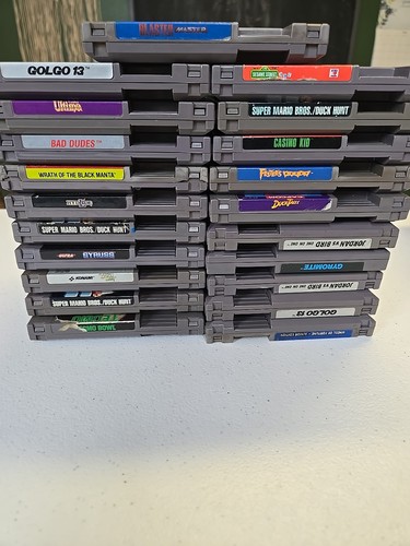 Lot of Nintendo NES Video Game Cartridges (Parts Wholesale) See ...