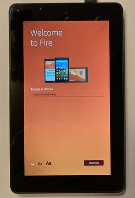 Amazon Fire 5th Generation, 8GB, SD WiFi 7 Inch Screen Black ...