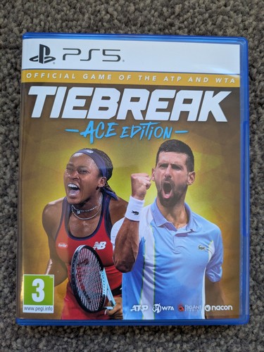 PS5 TIEBREAK Official Game of ATP & WTA - ACE Edition New Tennis Game Tie Break | eBay UK