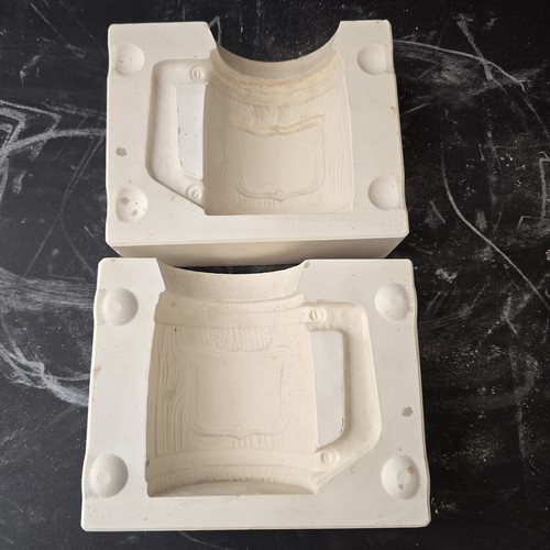 Vintage Alberta's Slip Cast Mold A-85 A85 Wood Mug Stein Cup Ceramic ...