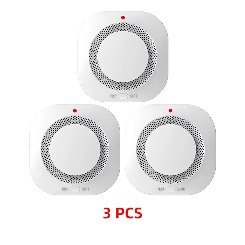 Home Fire Alarm Independent Smoke Detector Gas Sensor Smoke Alarm ...