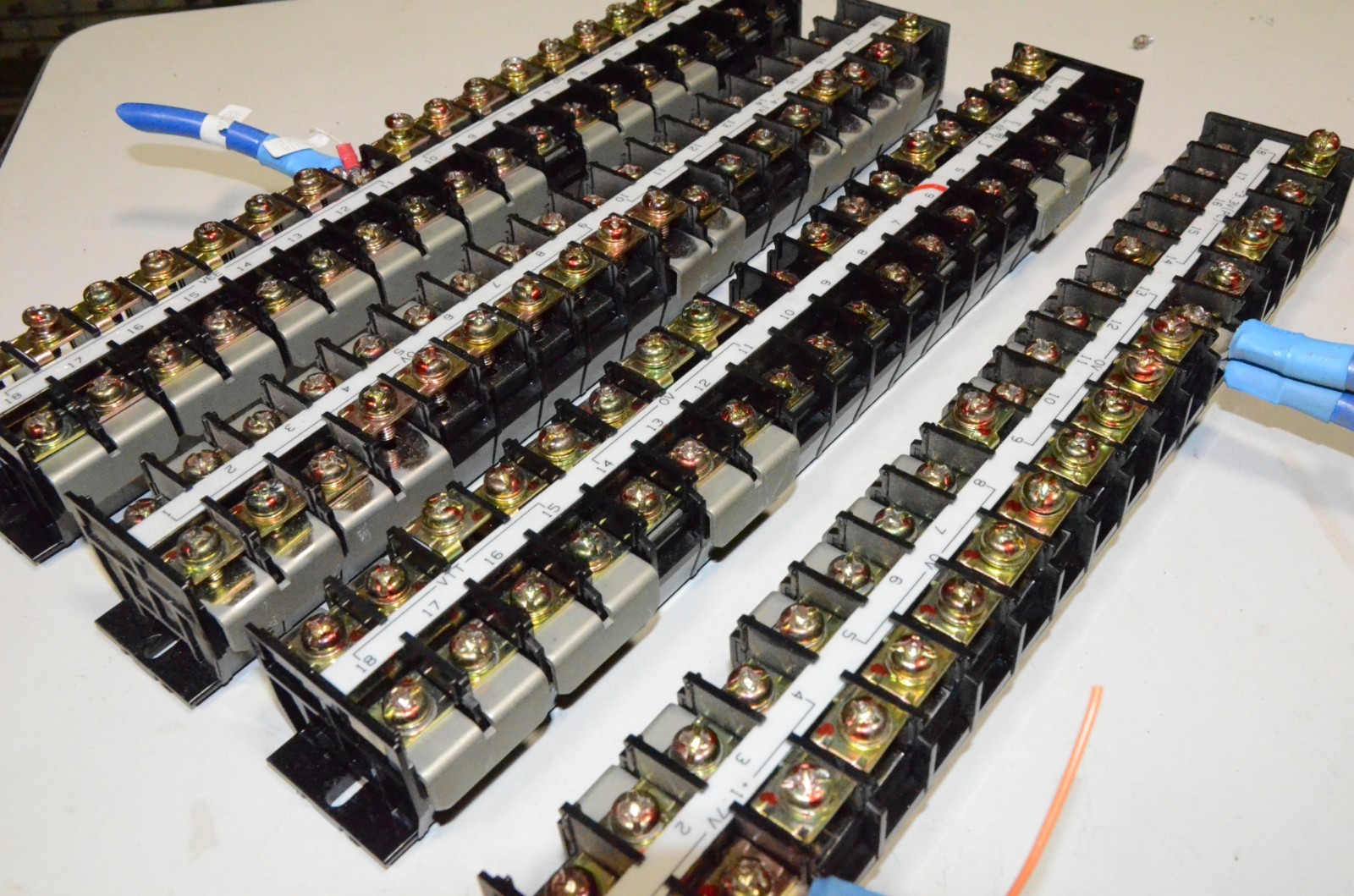 TOGI ATK-60 Barrier Terminal Block Strip Dual Row 36 Positions | eBay