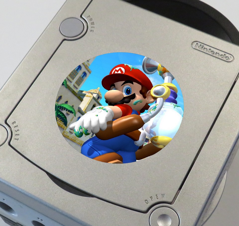 Custom Nintendo GameCube Console Jewel Stickers - 150+ Designs - You ...