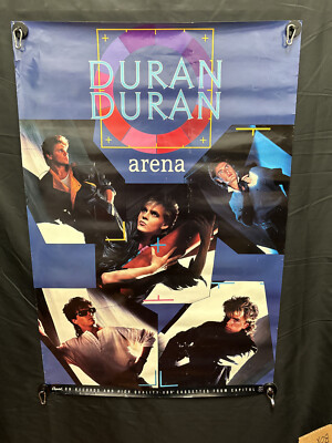 Duran Duran - Arena - Album Promo Poster Litho Flat 1984 VG 24" x 36 ...