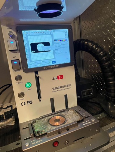 iphone back glass laser machine | eBay