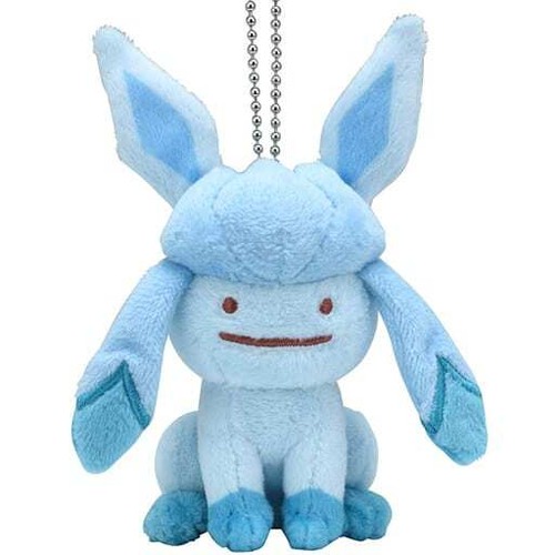 Pokemon Center Limited Glaceon Transform!Ditto Mascot (2018) 9cm | eBay