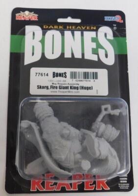 Reaper Bones : Skorg Fire Giant King (Huge) 77614 | eBay