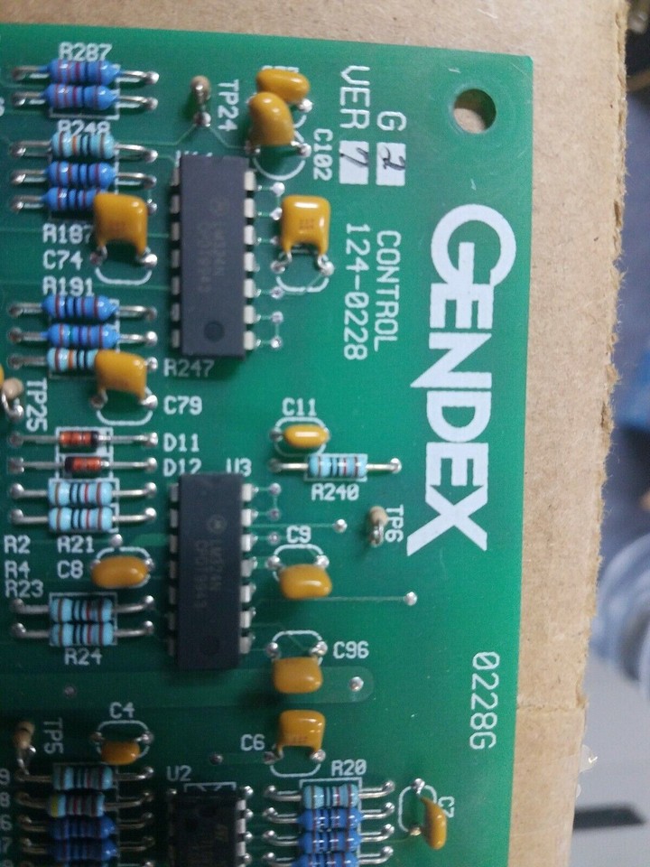 Dentsply Gendex Orthralix 9000 124-0228 Control Circuit Board | eBay
