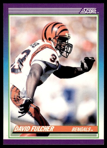 1990 Score David Fulcher Cincinnati Bengals #183 | eBay