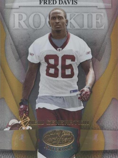 2008 Leaf Certified Materials - New Generation Fred Davis #166 Mirror ...