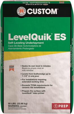 Custom Building Products LevelQuik Extended Self-Leveling Underlayment ...