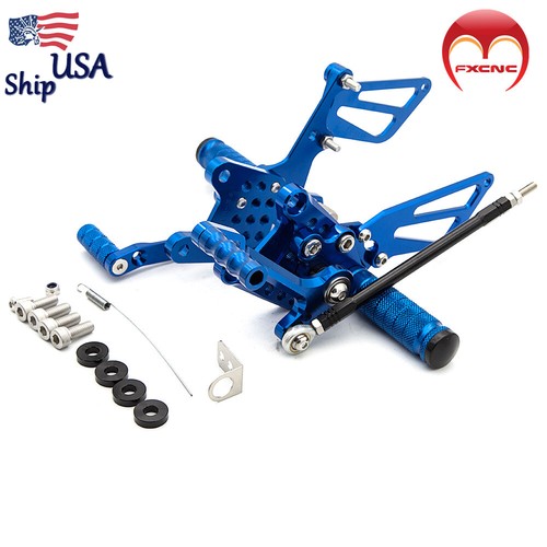 US FXCNC For Suzuki GSXR1000 2000-2003 2004 CNC Rearset Footrests ...