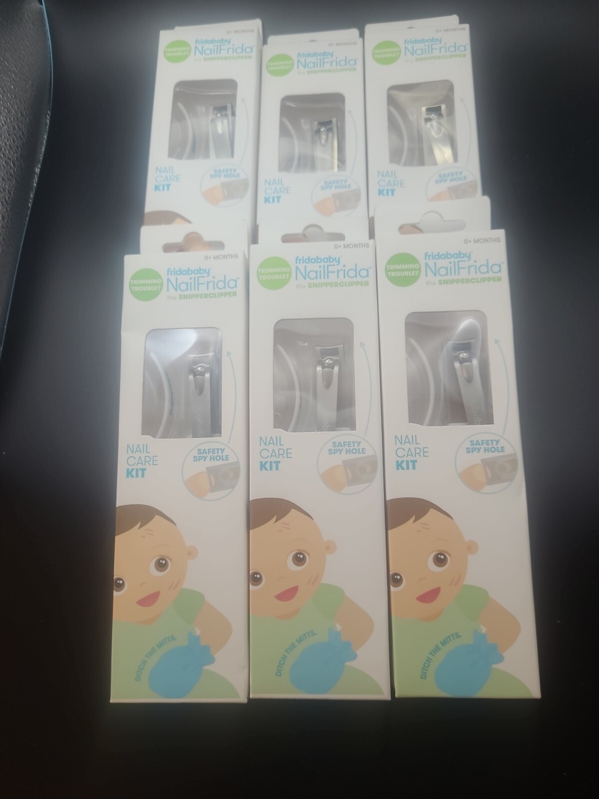 NEW Frida Baby NailFrida the SnipperClipper Nail Care Kit 6-PACK ...