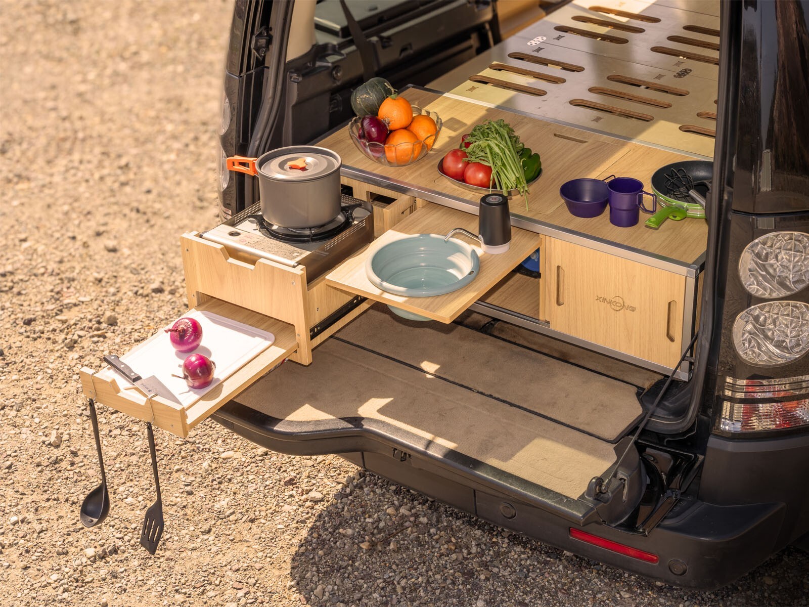 XK Overland Kitchen Box WD1090 All-in-One Camping with Cooking ...