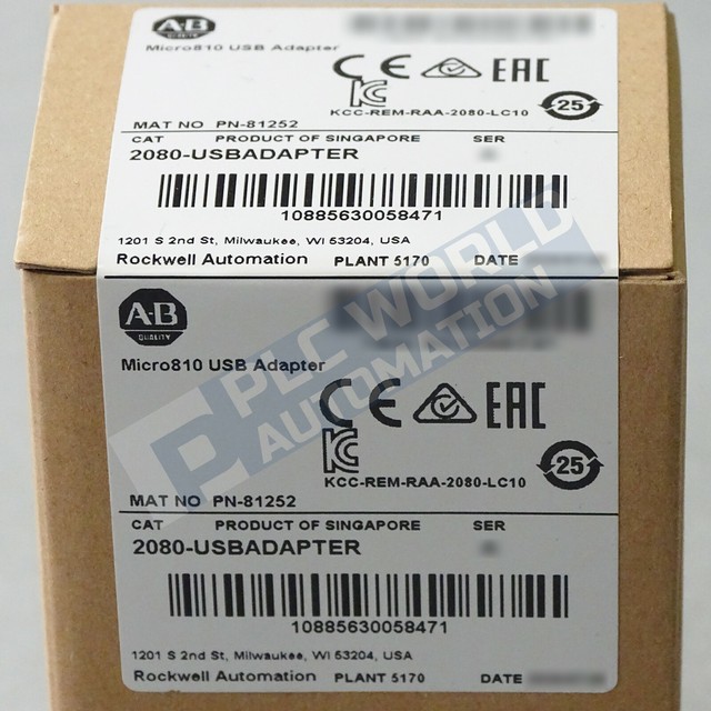 Allen Bradley 2080-usbadapter Micro810 USB Adapter 2080USBADAPTER for ...