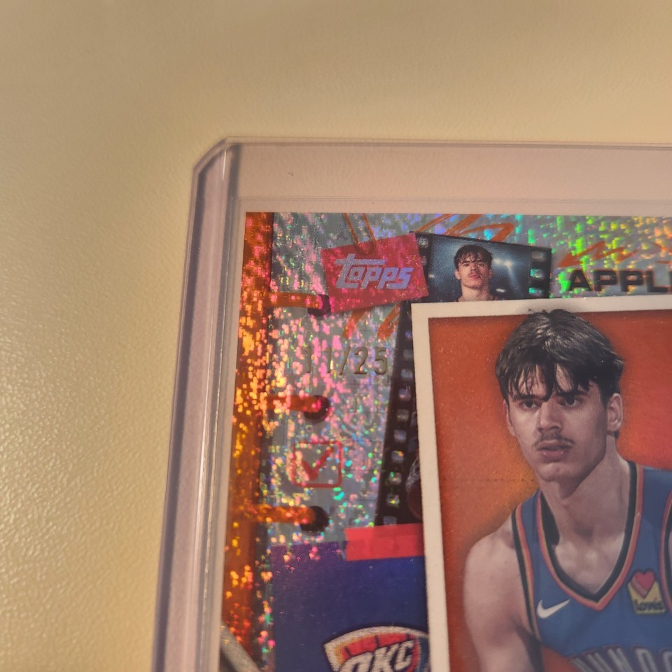 2025-26 Topps🔥 Brooks Barnhizer 11/25 🔥 New Applicant RC Rookie Auto # ...