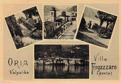 Valsolda Val Solda Lago di Lugano Lombardei IT Villa Fogazzaro Details ...