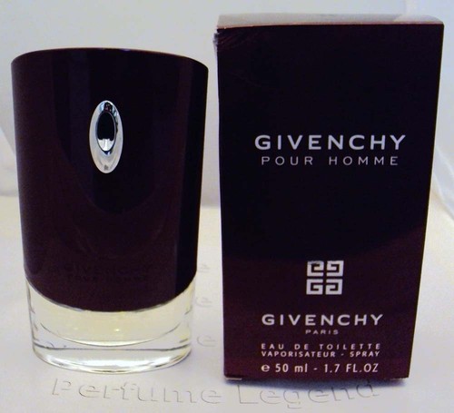 GIVENCHY POUR HOMME 1.7 OZ.EAU DE TOILETTE SP.NEW IN BOX NO CELLOPHANE ...