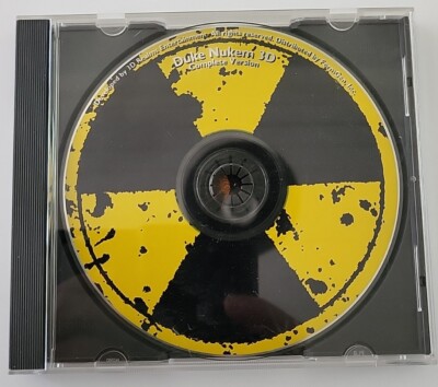 Duke Nukem 3D Complete Version (PC, 1996) Game disk & case no manual ...