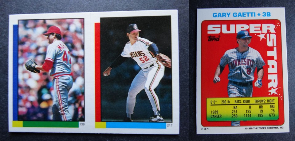 1990 Topps Stickers Baseball Cards Complete Your Set U Pick From List ...