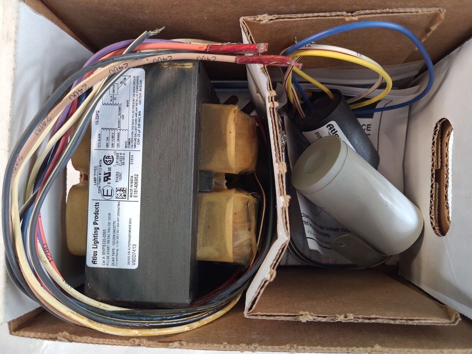 Atlas Lighting Products - MHPS320-0595-KT - Metal Halide Ballast ...