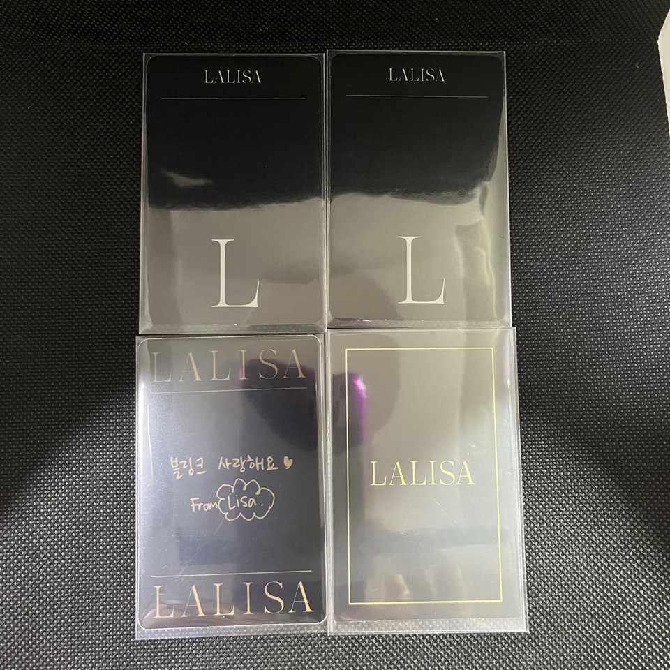 Blackpink Lisa Trading Card Lalisa Album Kpop | eBay