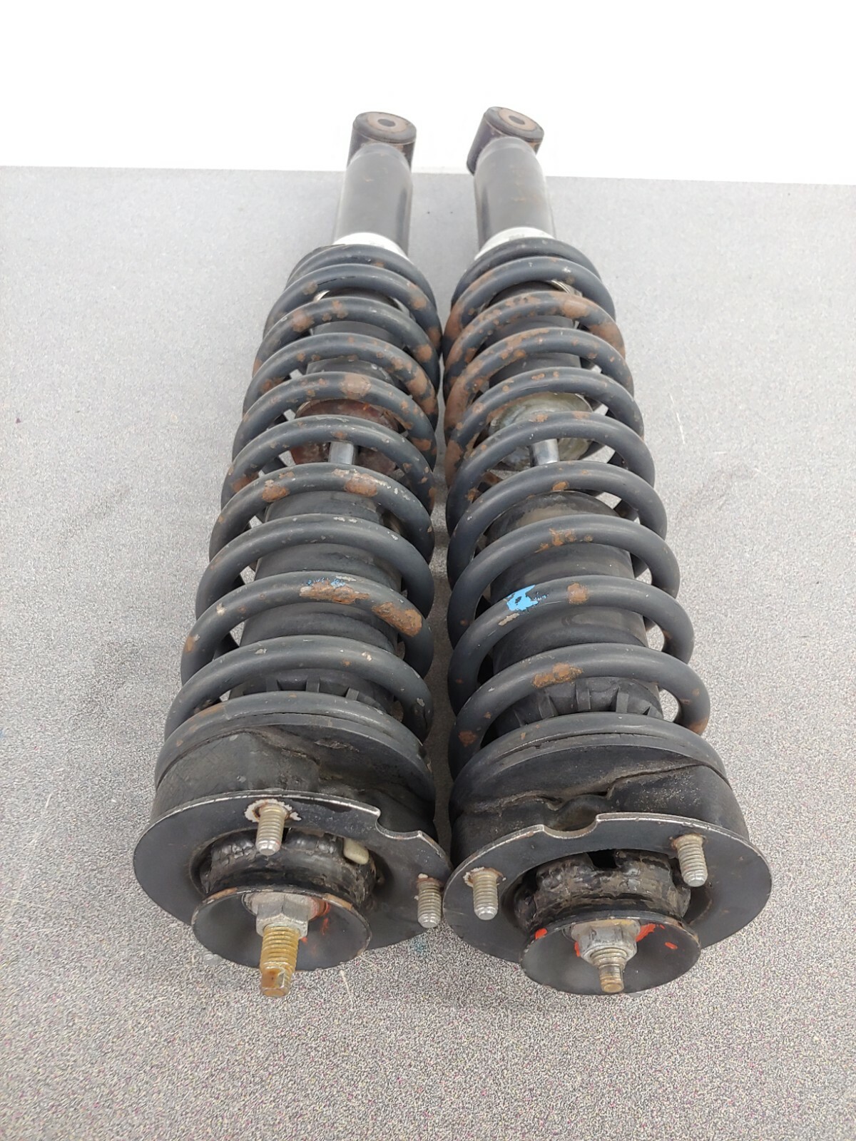 VERY NICE PAIR USED ORIGINAL PORSCHE 911 964 BOGE REAR COILOVER SHOCK ...