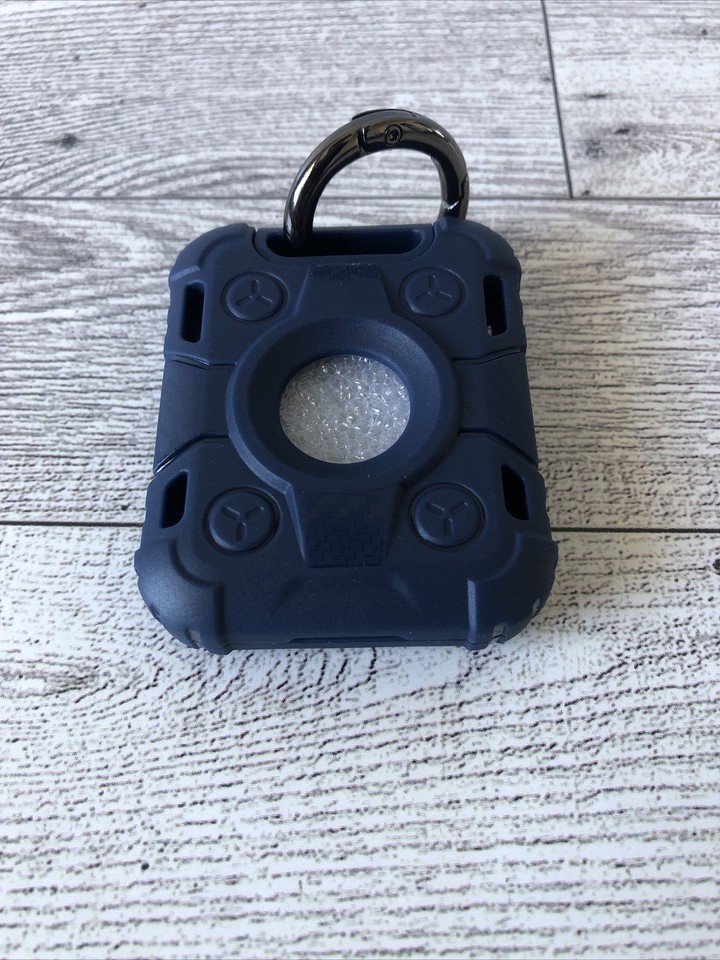 Apple Airtag Rugged Case- Shockproof- Blue | eBay