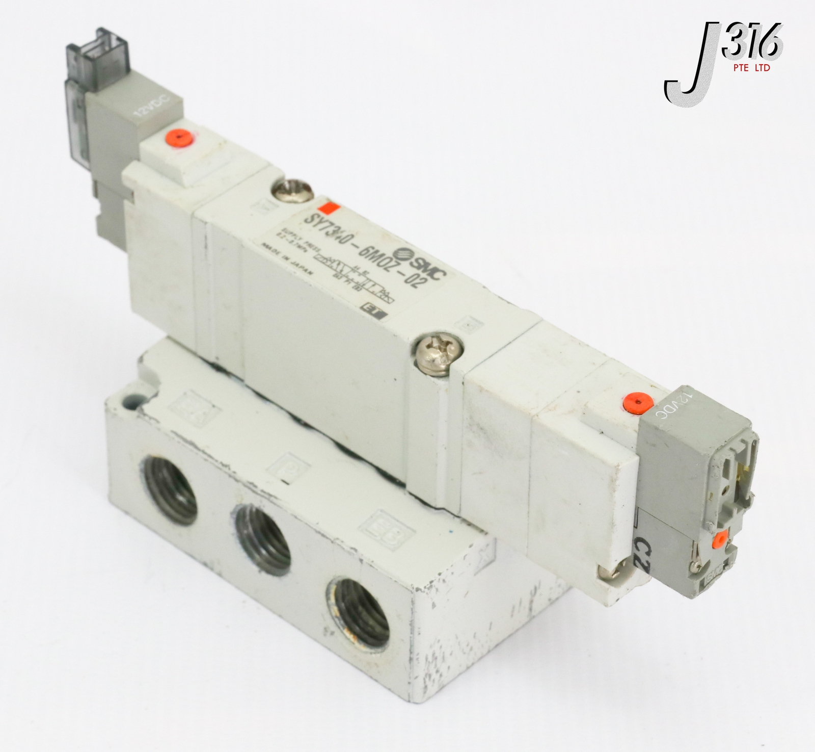 19076 SMC SY SERIES, BASE MOUNTED SOLENOID VALVE SY7340-6MOZ-02 | eBay