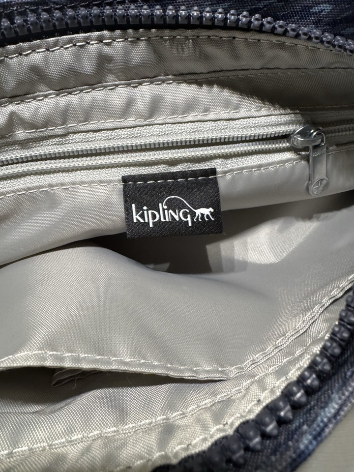 Kipling Syro Crossbody Bag - Midnight Threads Print New | eBay