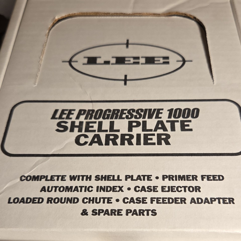 Lee Precision Pro 1000 Shell Plate Carrier with # 4 shell plate ...