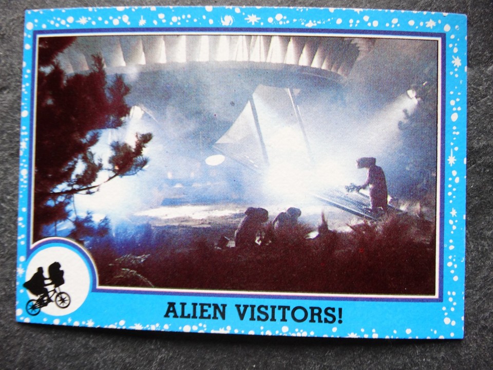 1982 Topps E.T. The Extra Terrestrial Trading Card Complete Your Set U ...