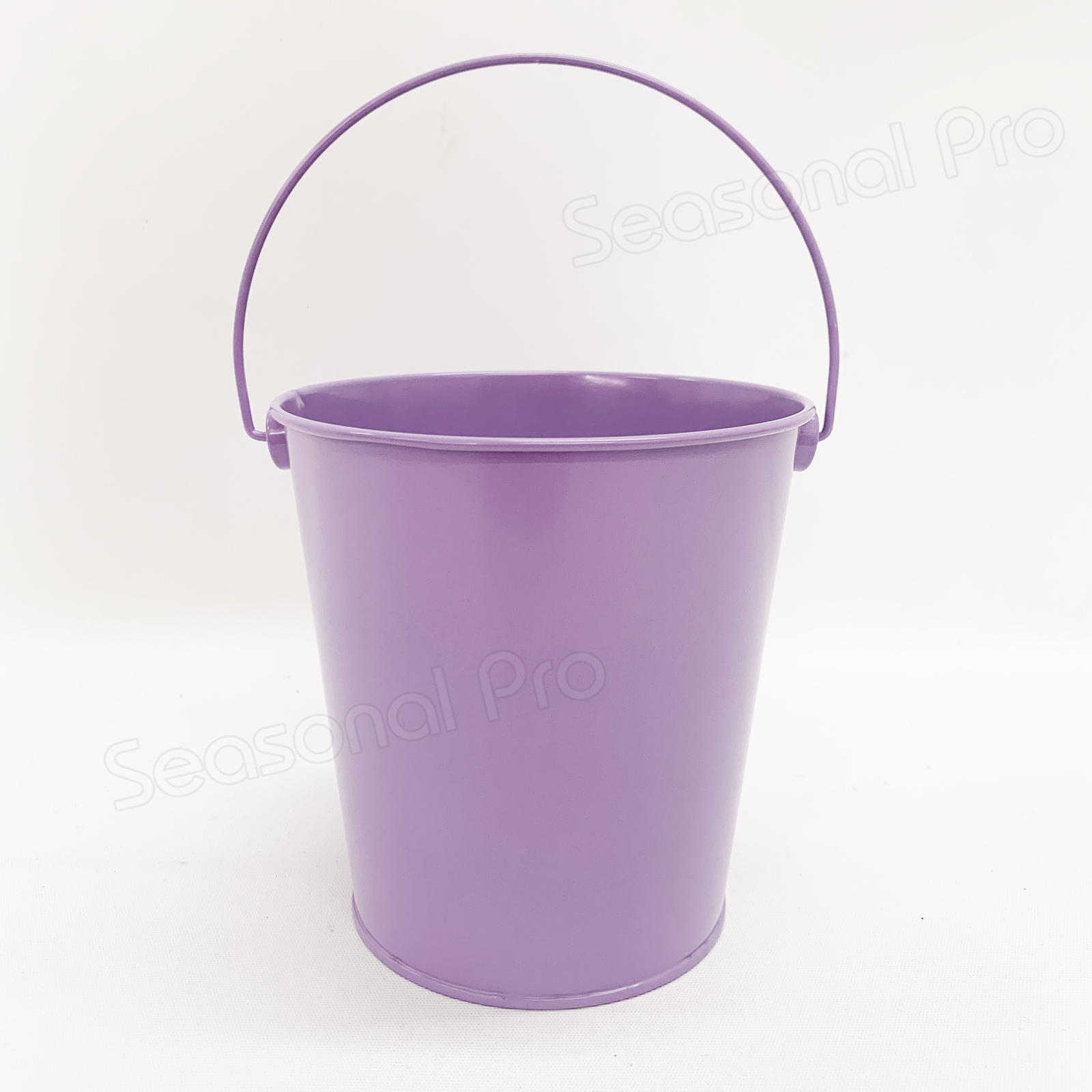 Pastel Colour Metal Easter Buckets with Handle Home Decor Plants Party ...