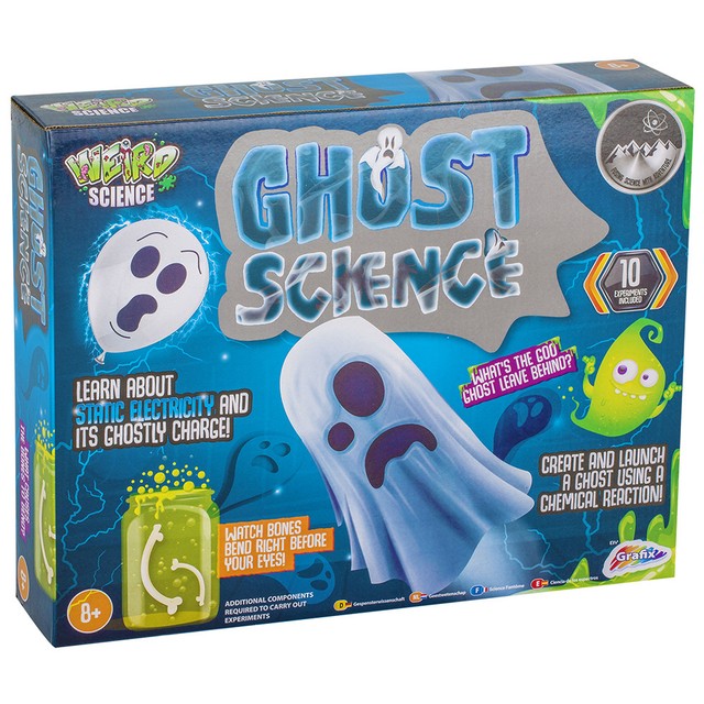 Weird Science Scary Ghost Horror Experiment Kit Childrens Activity Set ...