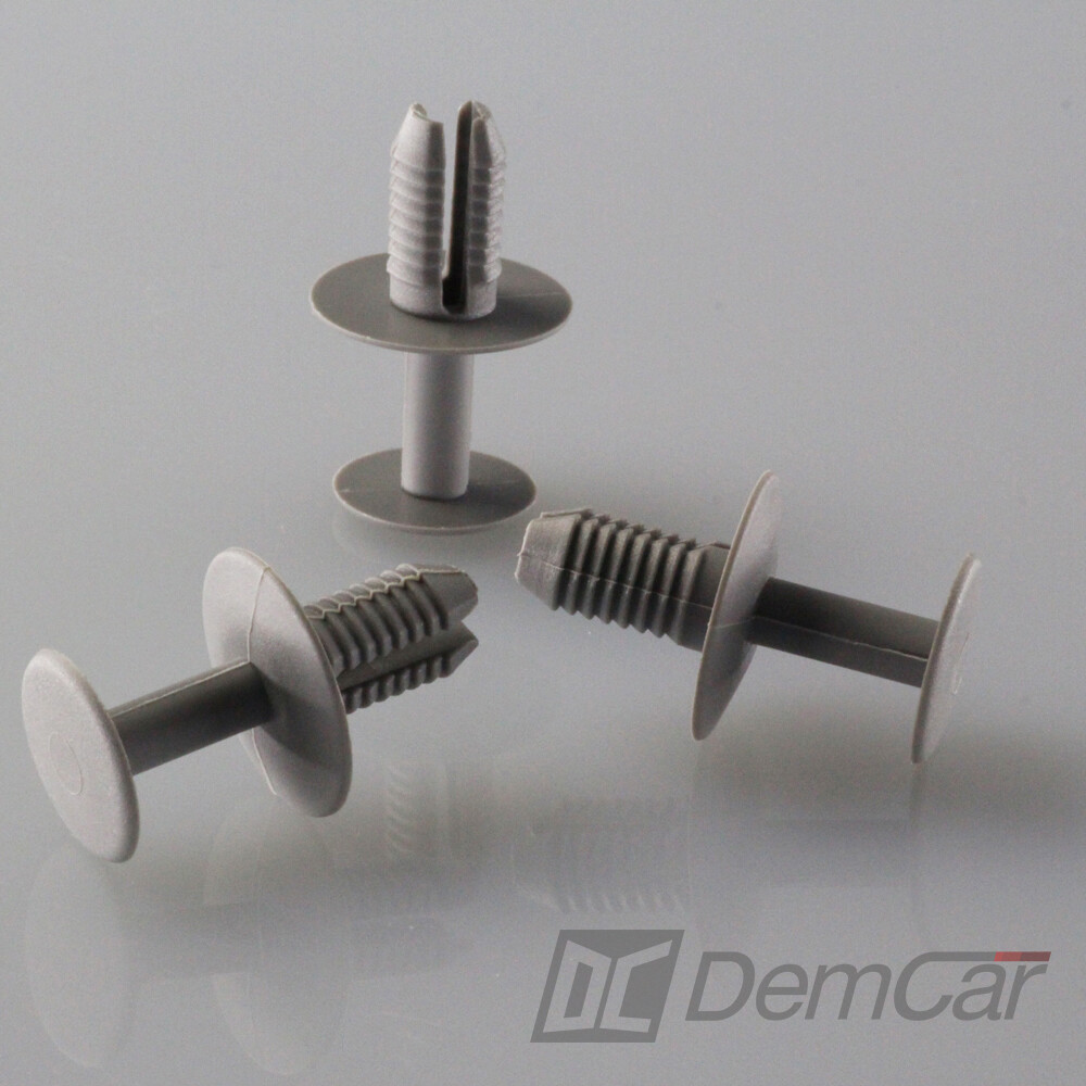 10x Bumper Mounting Clips Expanding Rivet Volvo Mercedes Mitsubishi BMW ...