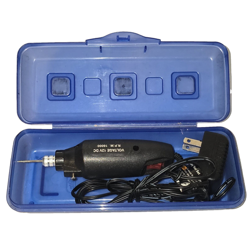 Drill Master with Blue Original Case Voltage 12 DC R.P.M. 16000 - Works ...