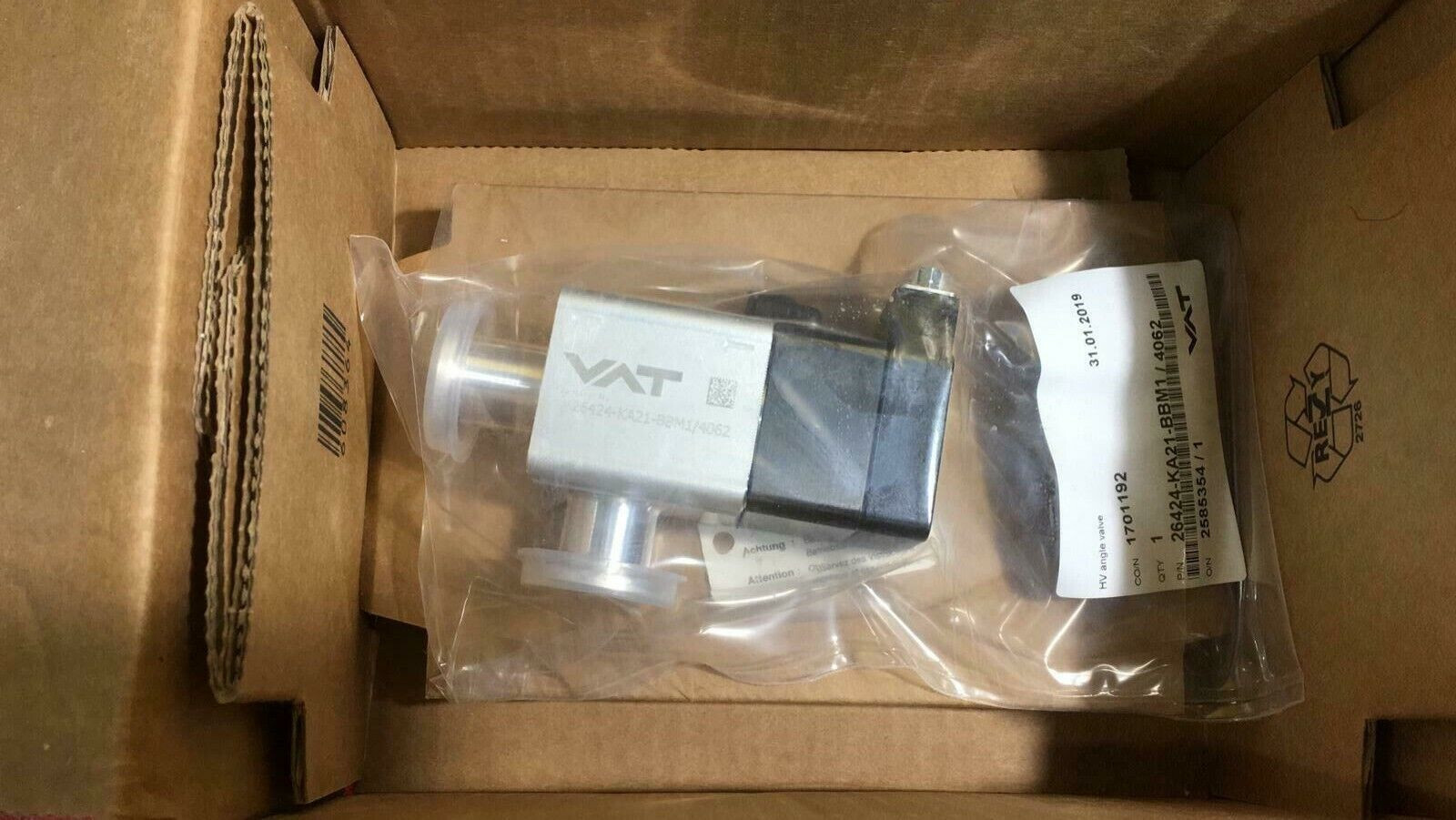VAT 26424-KA21-BBM1 vacuum angle valve | eBay