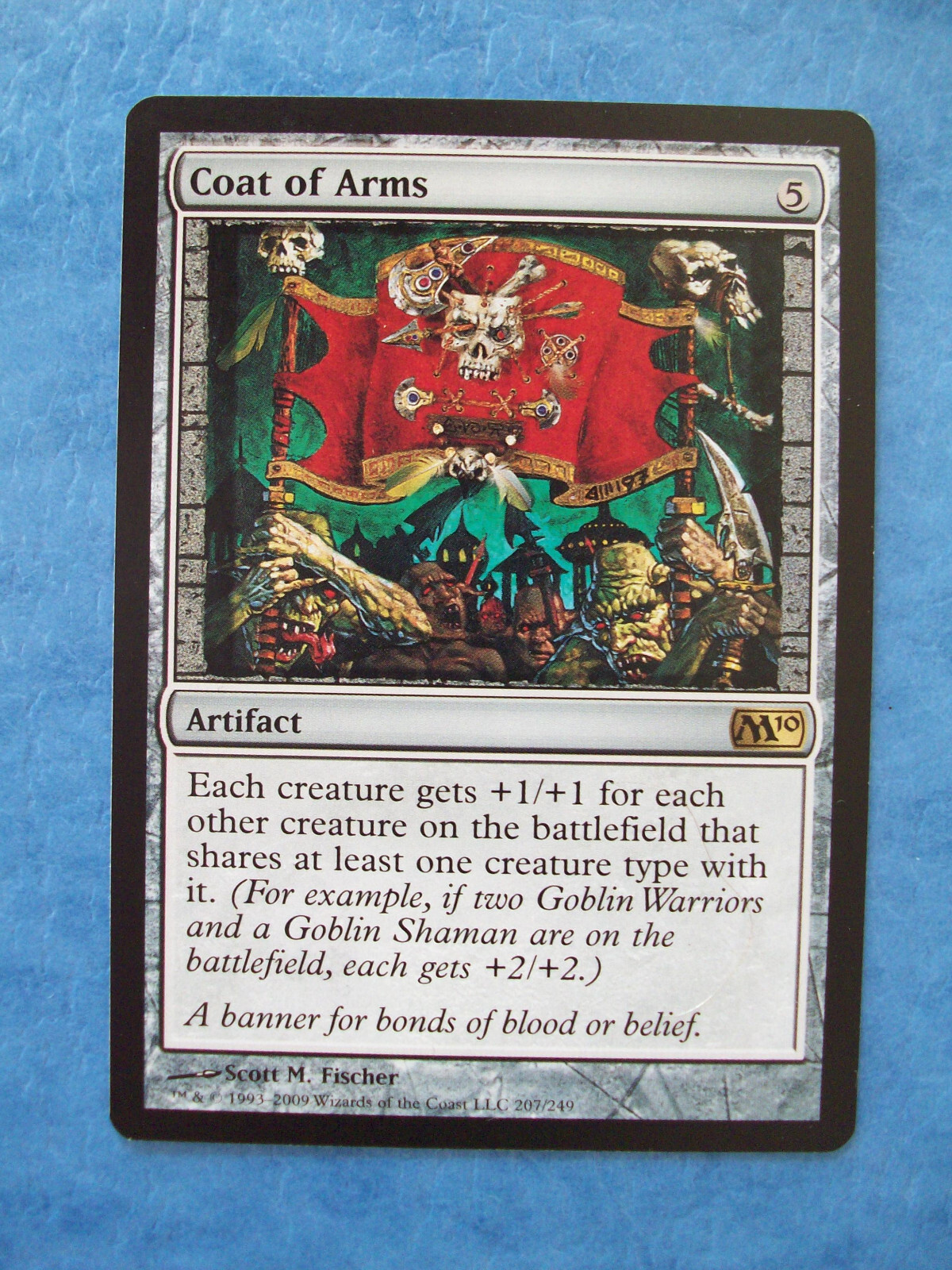 MTG Magic the Gathering COAT OF ARMS M10 CORE SET 2010 NM ACTUAL ...