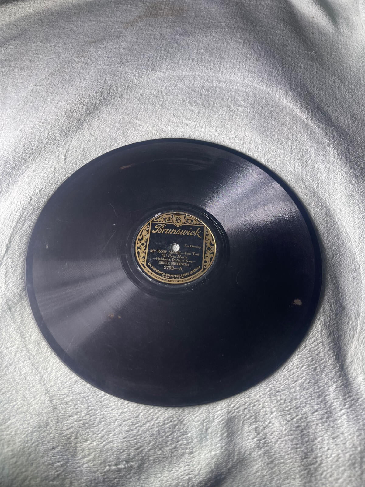 BRUNSWICK Record 78 rpm 2752 COPENHAGEN / MY ROSE MARIE | eBay