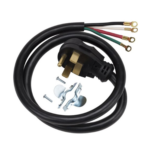 OEM SUPCO RC4-40-4 Appliance 4' 4 Wire Range Cord 40 Amp 1419646 ...