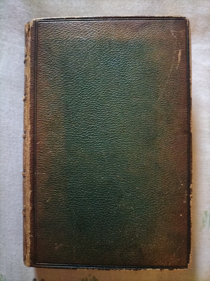 1863 George Herbert Poetical Works Intro J Nichol Antique Leather ...