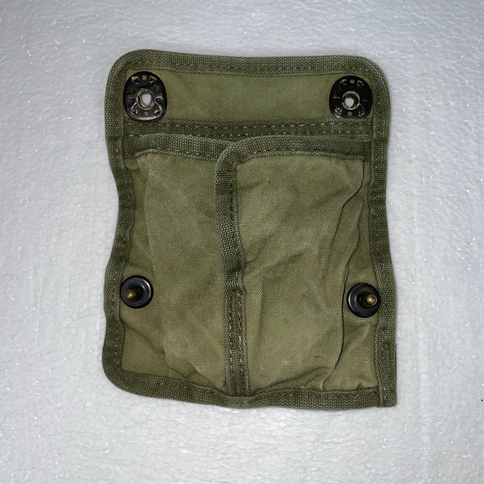 Original WWII US Army Lensatic Compass Pouch WW2 Carrying Case only no ...