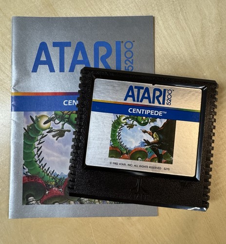 Missile Command Atari 5200 Video Game Cartridge & Manual - Nice! | eBay