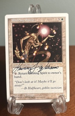 MTG Blinking Spirit 5th Edition Core Set Signed Artist Proof L A ...